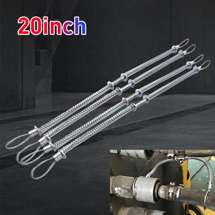 Tali Kawat Besi Heavyduty Stainless Steel 304 Whip Check 20inc Safety ...