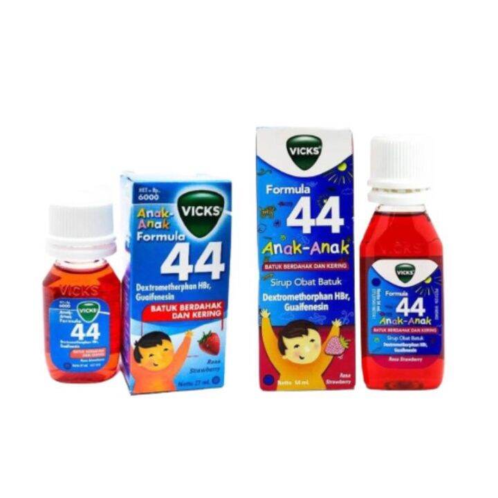 Vicks Formula 44 Anak-Anak Rasa Strawberry - Sirup Obat Batuk Anak Vick ...