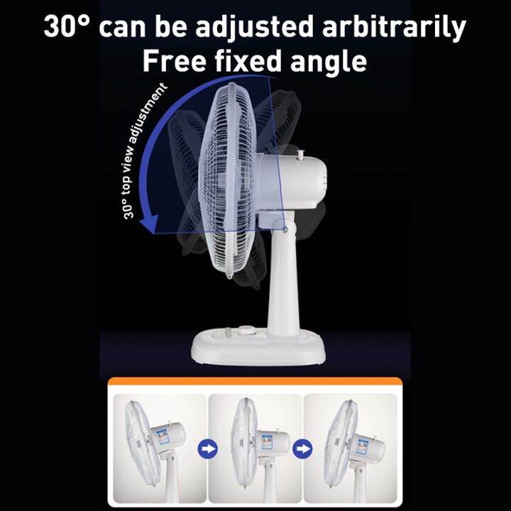 kipas solar solar fan DC Fan Large Wind Portable Fan Desktop ' 16 ...