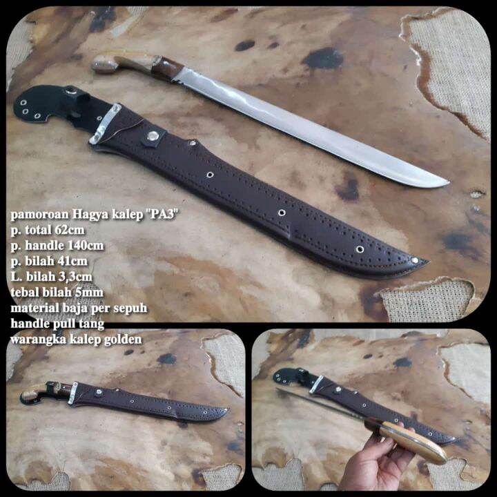 pisau Golok pamoroan Hagya kalep Panjang | Lazada Indonesia