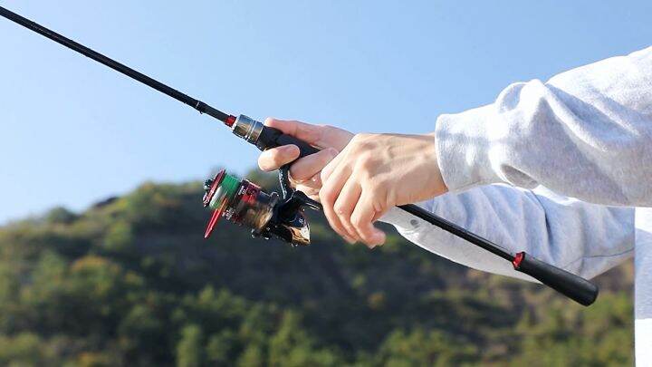 Sougayilang Joran pancing 1.8M 2.1M Tongkat Pancing Spinning/Casting ...