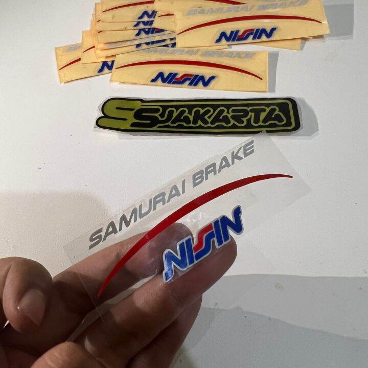 STICKER STIKER NISSIN SAMURAI CUTTING | Lazada Indonesia