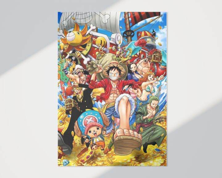 One Piece Anime A4 Size Wallpaper Poster | Lazada PH