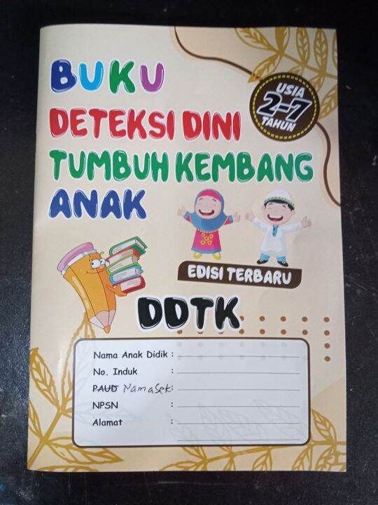 Buku DDTK (Deteksi Dini Tumbuh Kembang Anak) Terbaru | Lazada Indonesia