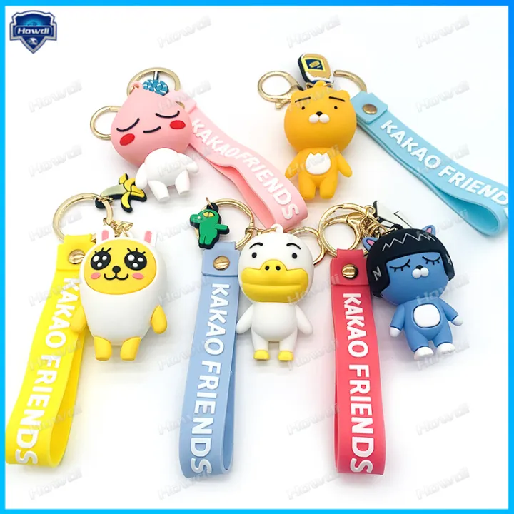 Cartoon character key chain Creative rubber key chain | Lazada PH