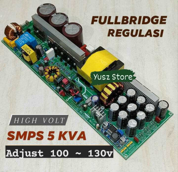 SMPS 5kva ct 120v Fullbridge Regulasi 5KW High Volt out 130vdc 5000w | Lazada Indonesia