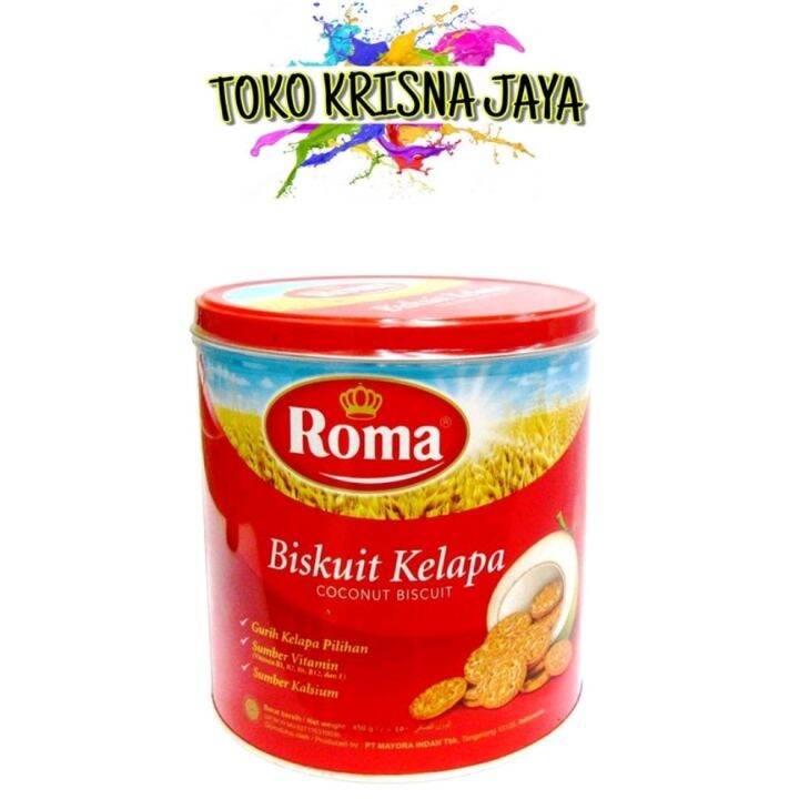 ROMA KELAPA KALENG NETTO 450 GR | Lazada Indonesia