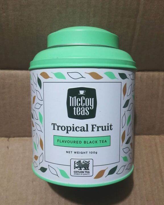 McCoy Teas Tropical Fruit Flavoured Black Tea 100g | Lazada PH