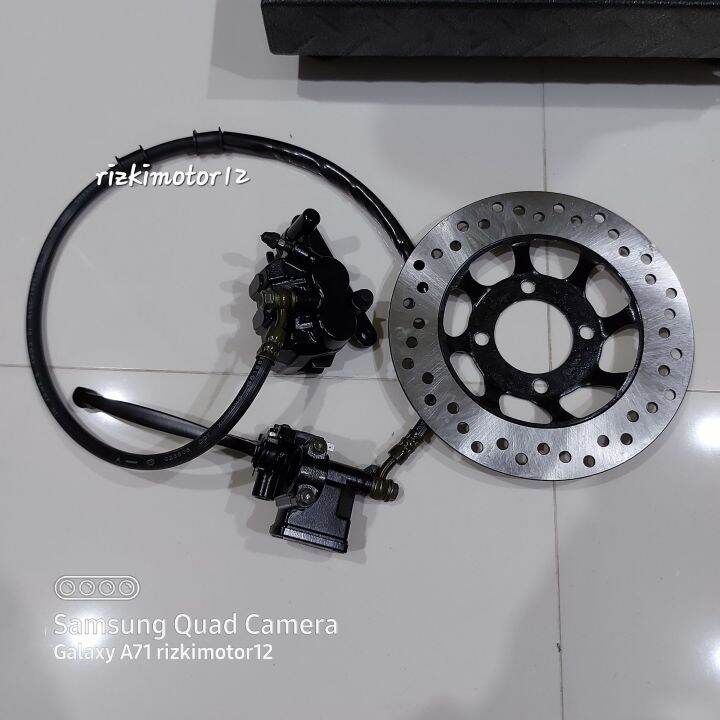 CAKRAM DEPAN SET KALIPER MASTER PIRINGAN HONDA KARISMA /SUPRA 125 ...