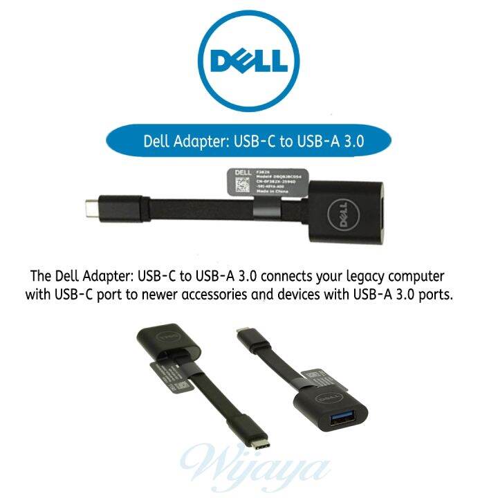 Dell Adapter: USB-C to USB-A 3.0 Original | Lazada Indonesia