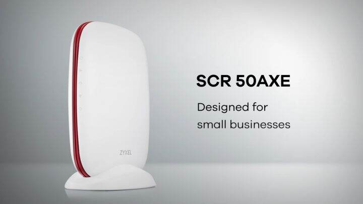 ZYXEL SCR 50AXE | Secure Cloud-managed Router with AXE5400 WiFi 6E ...