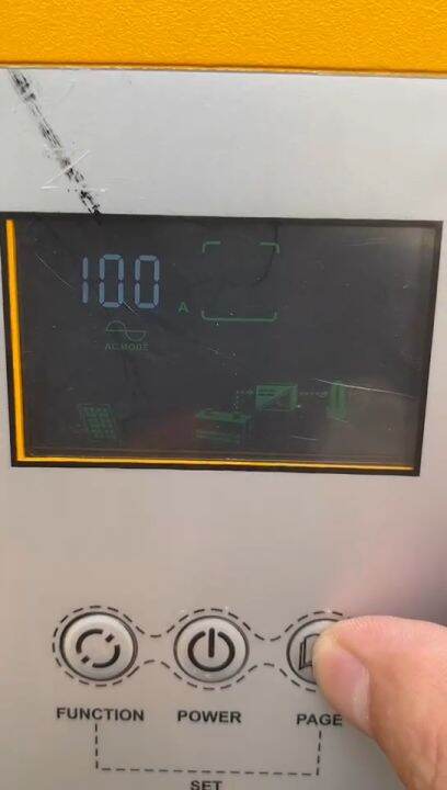 Zamdon Hybrid Off-grid Solar Inverter 48V10KW with 100A MPPT SCC ...