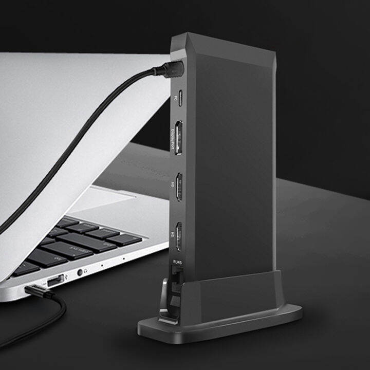 13 In 1 Type-C Extension Hub Portable Vertical Hub Multi Splitter Port ...