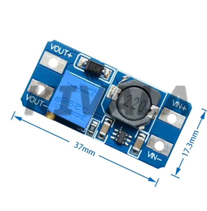MT3608 2A Max DC-DC Step Up Power Module Booster Power Module | Lazada Indonesia