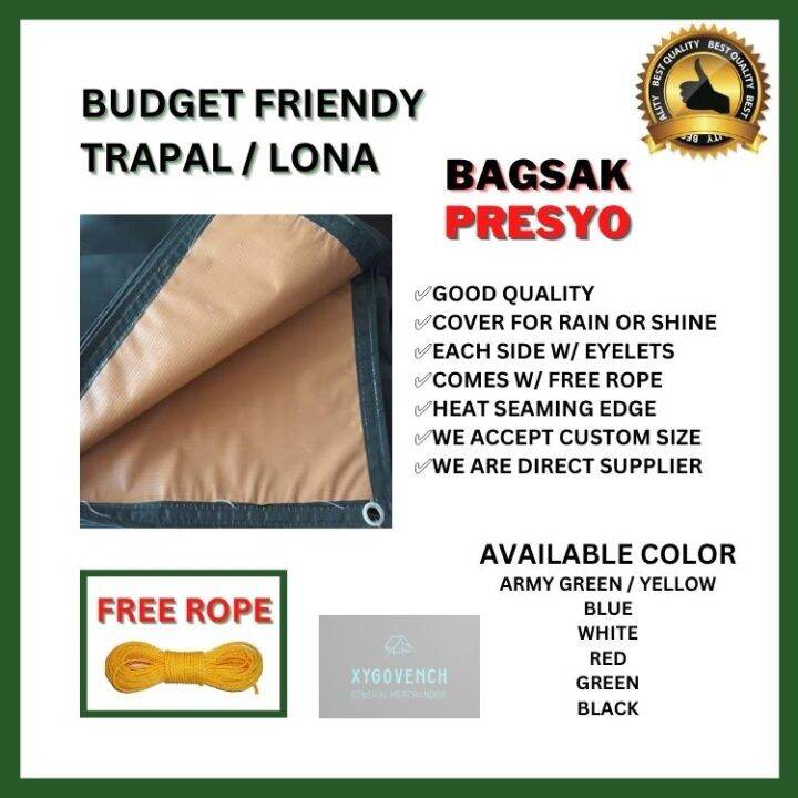 6ft x 8ft trapal MAYAMA S400 / lona / TOLDA / TARPAULIN / CANVAS ...