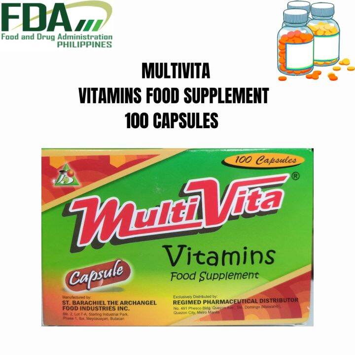 MULTIVITA 100 CAPSULES VITAMINS | Lazada PH