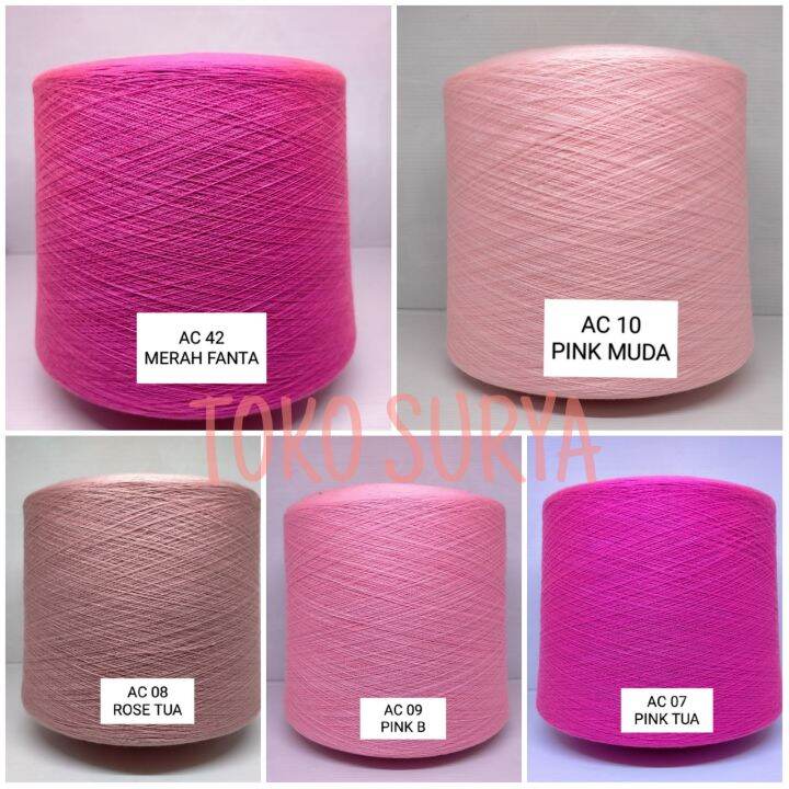 Benang Rajut Mesin Acrylic Kahatex 1/52 (7) | Lazada Indonesia