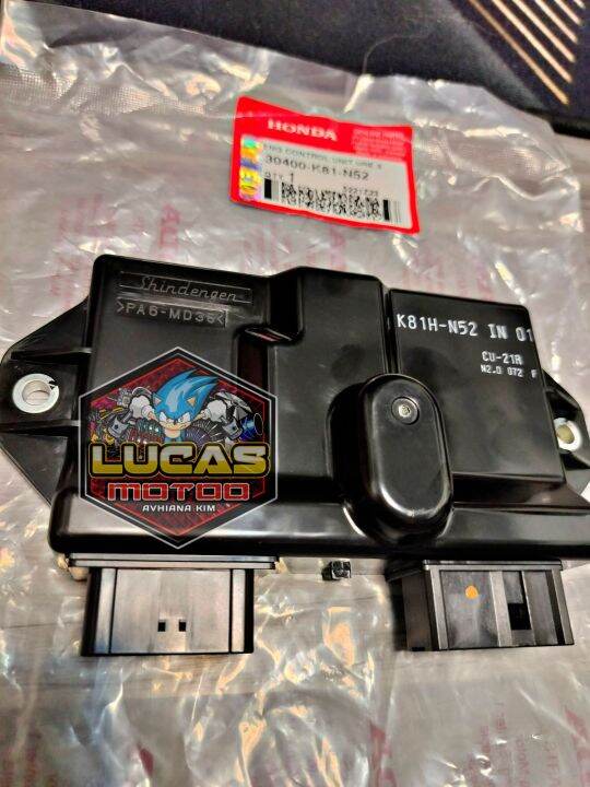 ECU original standard beat fi version 2 2017 to 2023 30400-k81-n52 ...