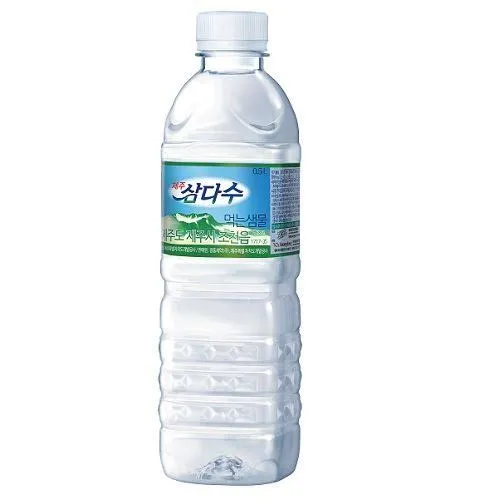 Jeju Mineral Water 500ml (Korean Jeju Samdasoo Natural Mineral Water ...