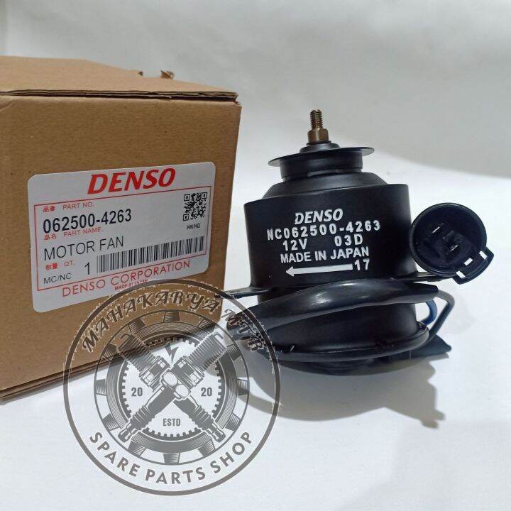 Motor fan radiator toyota starlet-soluna-corolla-great-twincam | Lazada ...