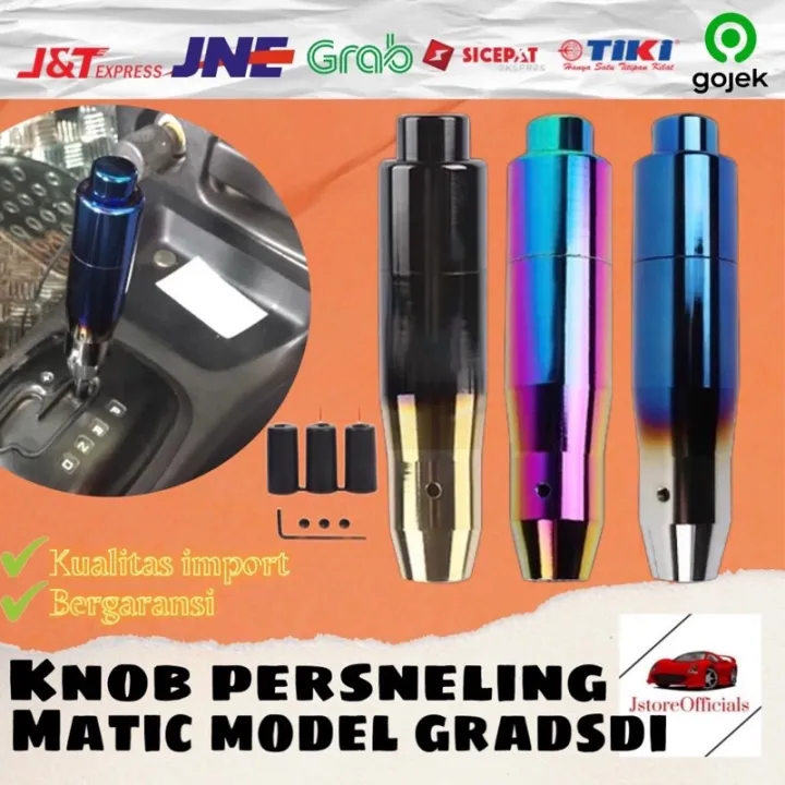 Knob Persneling Universal / Gear Shift / Tuas Mobil Matic Alumunium ...