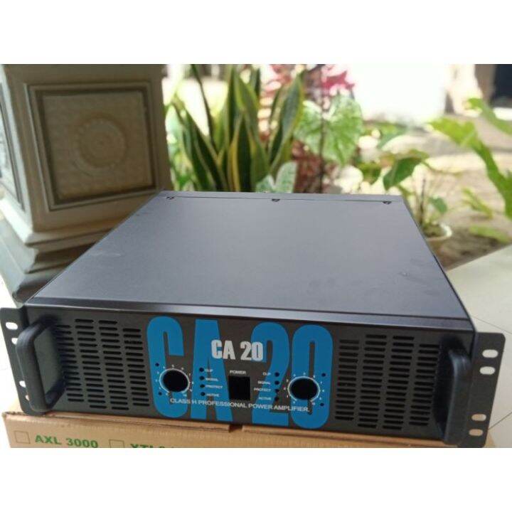 Box power amplifier tipe CA20 2chanel Box power CA20 Box power amplifier CA20 ukuran 3U bahan ...