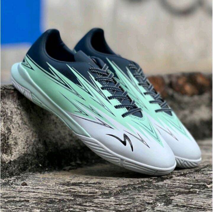 Sepatu Futsal Specs Accelerator Lightspeed Hijau Tosca | Lazada Indonesia