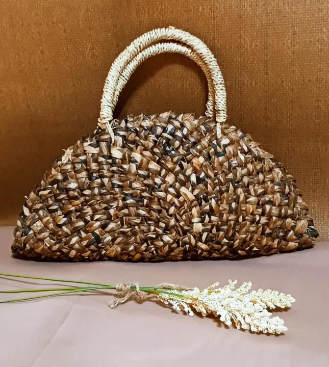 Native abaca handbag bacbac banig hinabi woven local handmade product ...