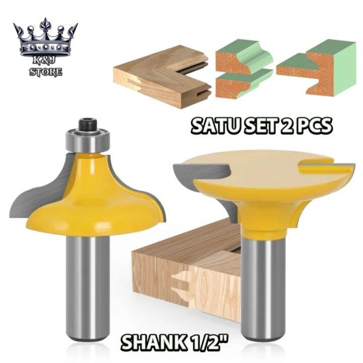 Mata Profil Kayu Frame Pintu - Door Glass Tenon Milling Cutter Router ...