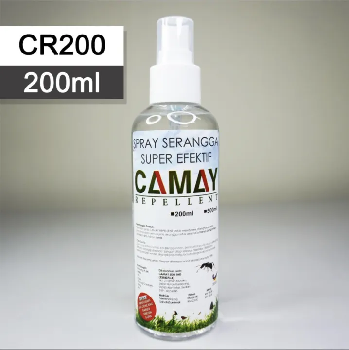 CAMAY SPRAY | INSECT REPELLENT 200ML for ANT COCKROACH FLIPS UBAT SEMUT LALAT LIPAS SPRAY ...