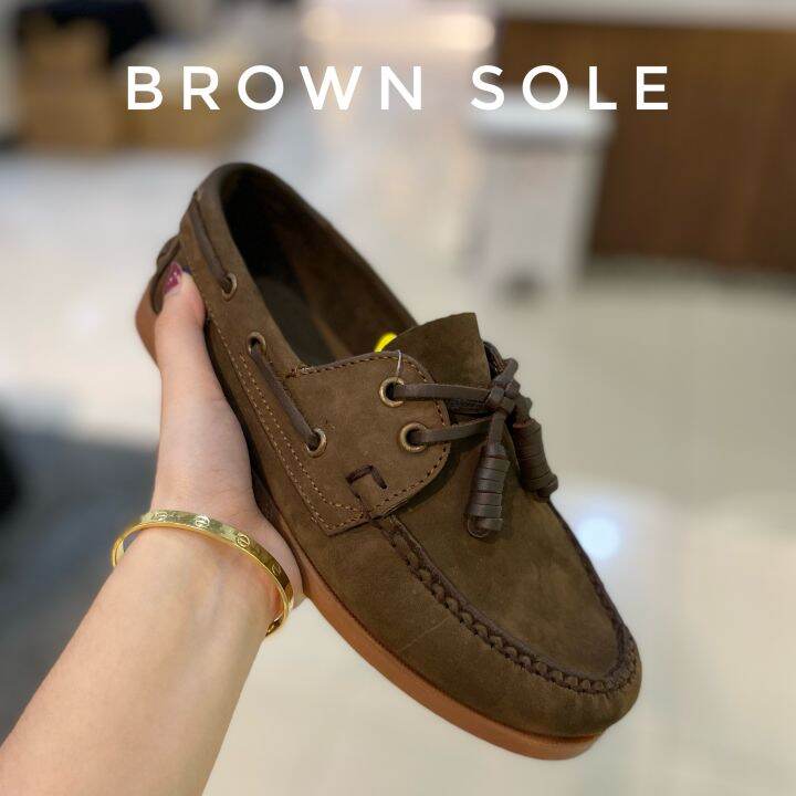 LEATHER TOPSIDER FOR MEN - NO BOX | Lazada PH