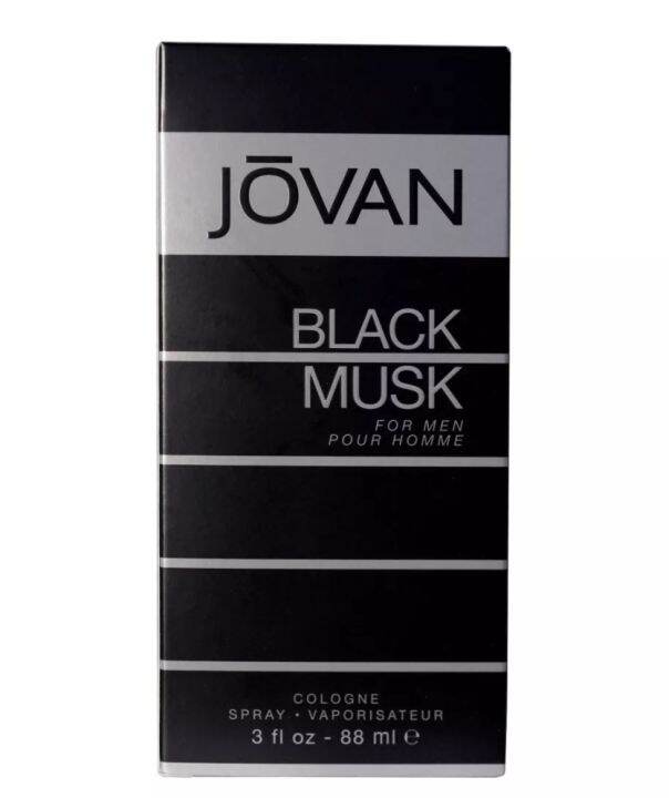 Jovan Black Musk FOR MEN 88ML 100% -AUTHENTIC | Lazada PH