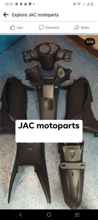 SMASH 115 INNER FAIRINGS SET(ORIG) | Lazada PH