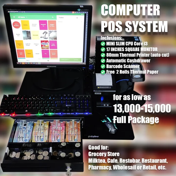 Computer POS System Set No Monthly | Lazada PH