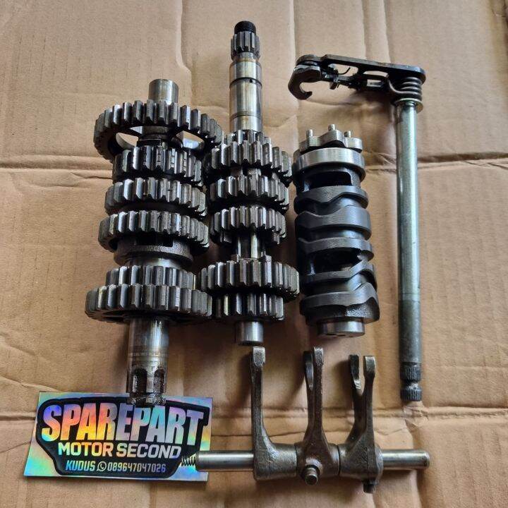 Gigi gearbox gear rasio transmisi clo klo clow shiftdrum capit udang ...