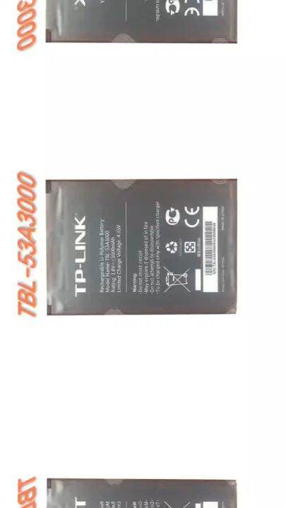 3.8V 3000MAH Original battery for TP-LINK TP-LINK M7450 TBL-53A3000 ...