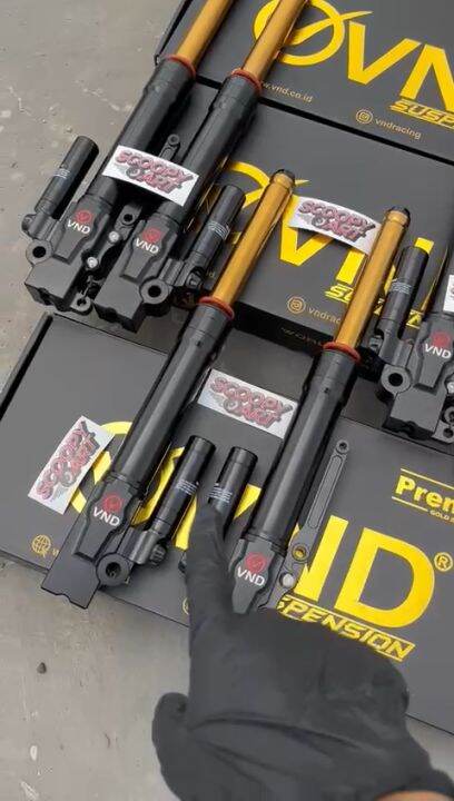 SHOCKBREAKER SUSPENSI SHOCK DEPAN VND PREMIUM AK 111 B1 VARIO 125 150 ...