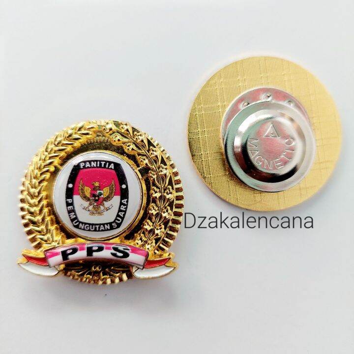Pin/Lencana PPS Magnet Pin Panitia Pemungutan Suara | Lazada Indonesia