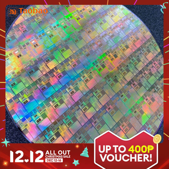 Silicon Wafer 8-Inch Lithographic Chip Integrated Circuitry ...