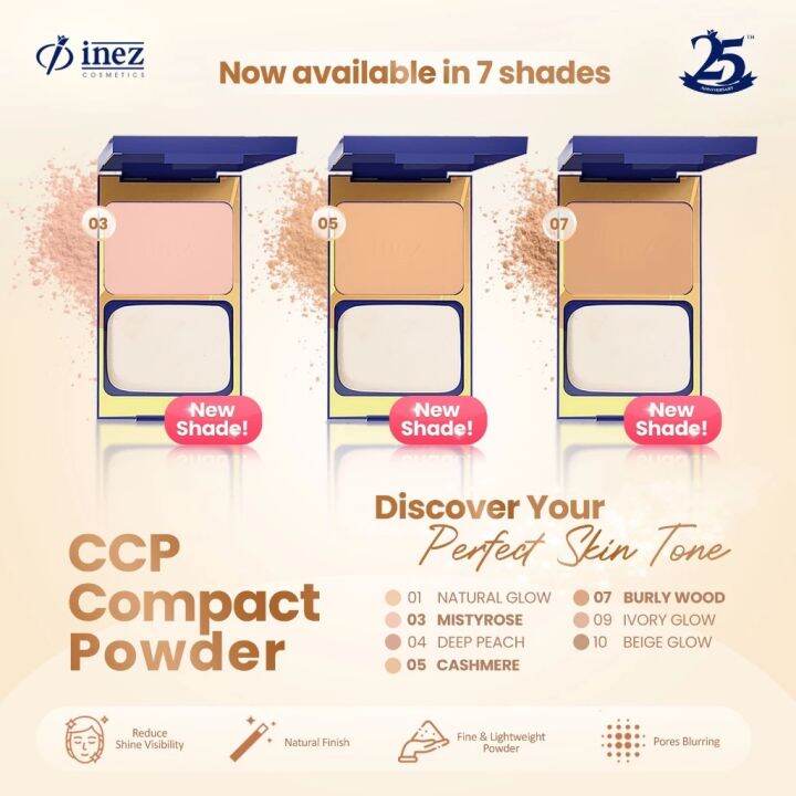 Inez Ccp Compact Powder | Lazada Indonesia
