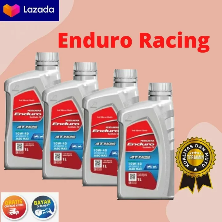 OLI MOTOR ENDURO RACING ORIGINAL 1 LITER | Lazada Indonesia