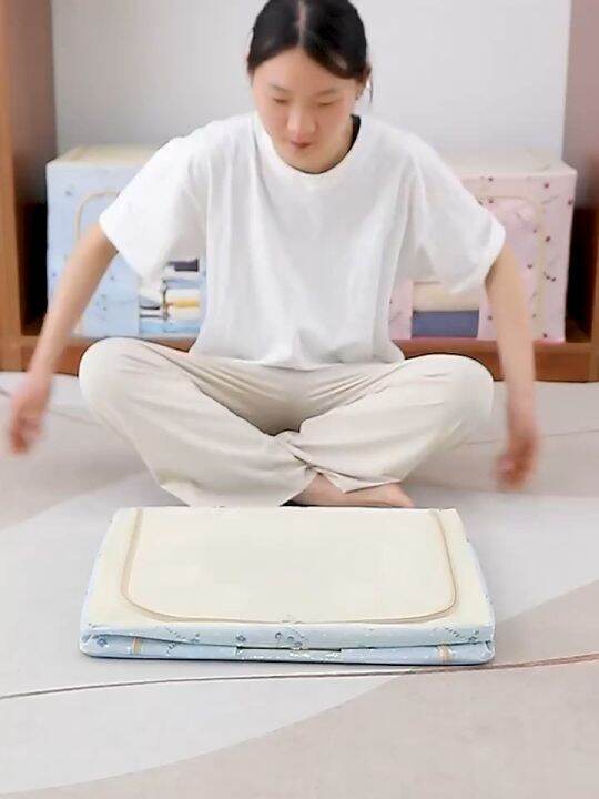 Frame baja kotak penyimpanan Lipat kotak storage box organizer Kain ...