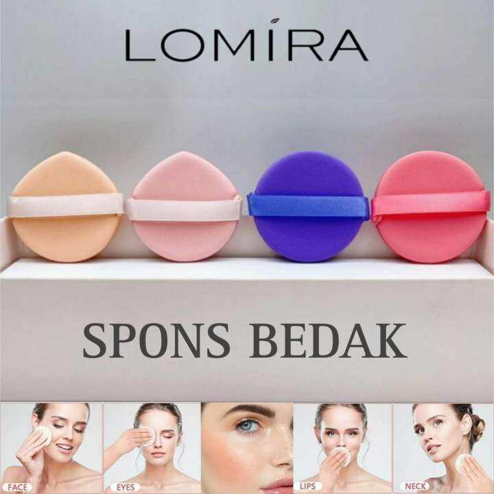 Lomira Sponge Bedak Puff Foundation Makeup | Lazada Indonesia