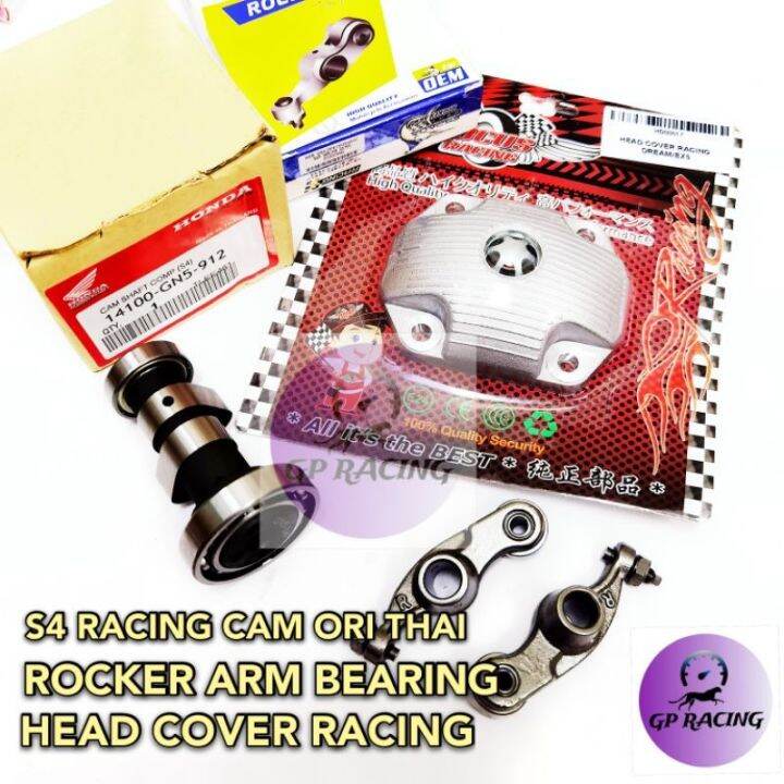 (3 IN 1)EX5 DREAM ROCKER ARM BEARING SIAP CAM RACING SIAP COVER HEAD ...
