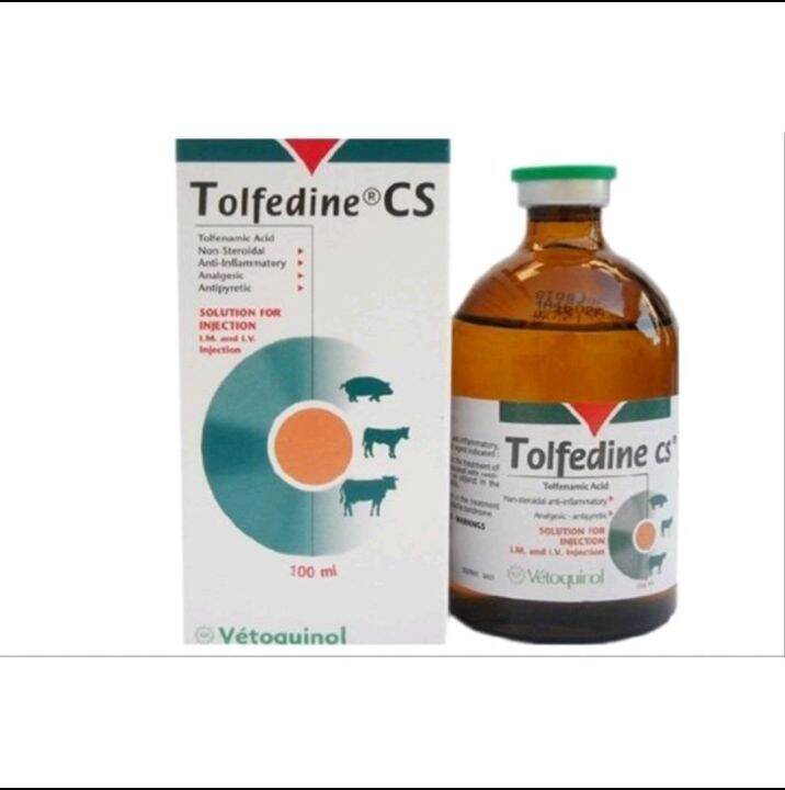 TOLFEDINE CS 50 ML - Tolfedin Anti Radang Pereda Nyeri Sakit Hewan Non ...