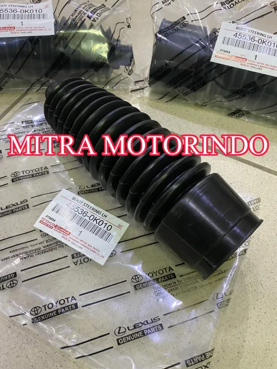 Karet boot power steering/karet tutup debu rack stir inova/hilux kiri ...
