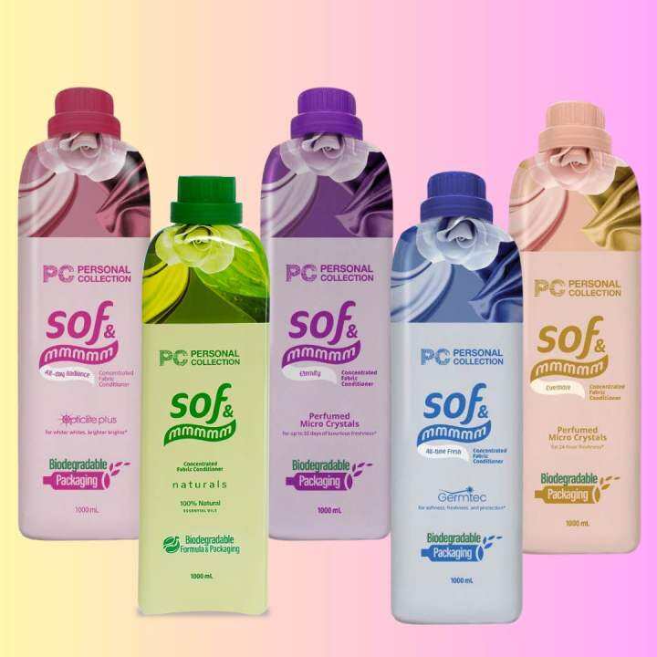 SOF & MMMMM NATURALS Fabric Conditioner by Personal Collection for Long ...