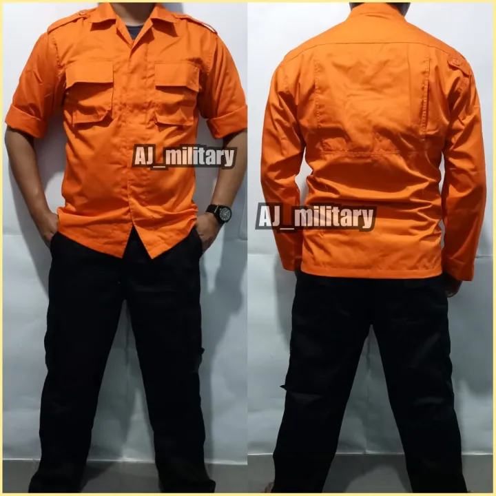 SERAGAM PDL BASARNAS/BPBD ORANGE | Lazada Indonesia