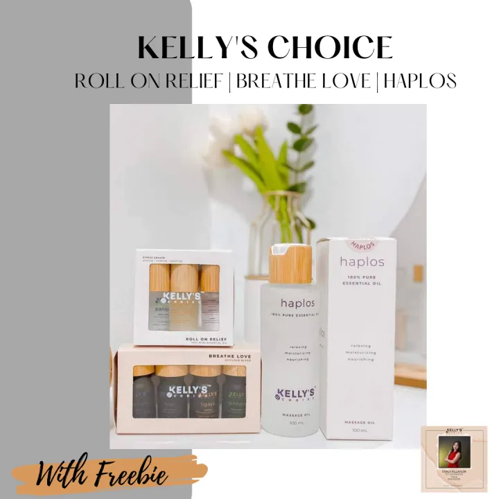 KELLY'S CHOICE - Roll on Relief | Breathe Love | Haplos | Lazada PH