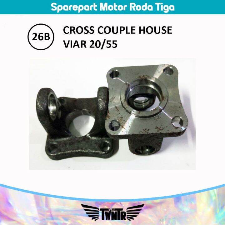 Rumah Joint Kopel /Cross Kopel Ukuran 20x55 Viar Motor Roda Tiga ...